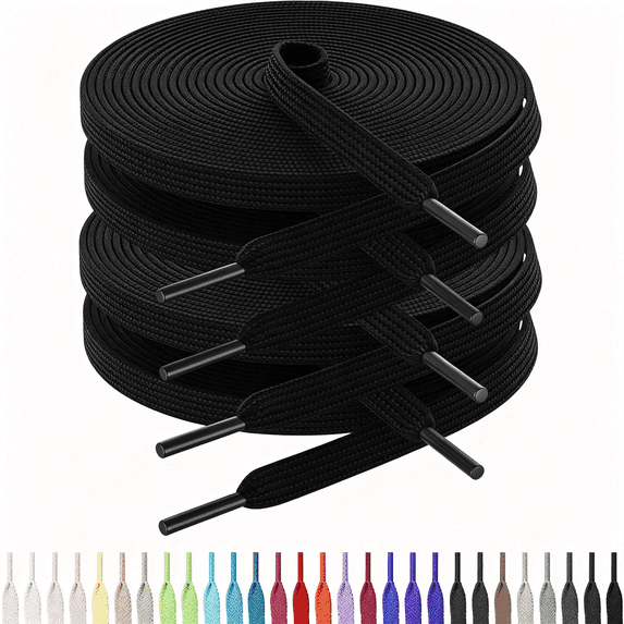 BPPEG Flat Shoe Laces for Sneakers,5/16