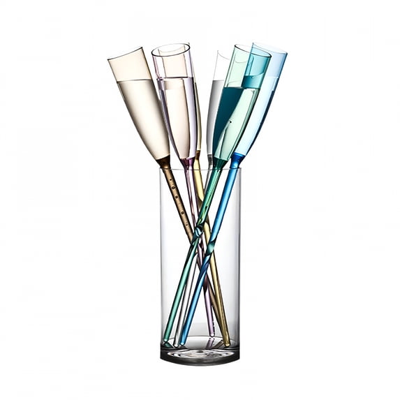 BPPEG Floating Champagne Flutes Floating Champagne Glasses,Glass ...