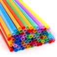 BPPEG Plastic Straws,Cocktail,Iced Coffee Disposable Straws Snow Cone ...