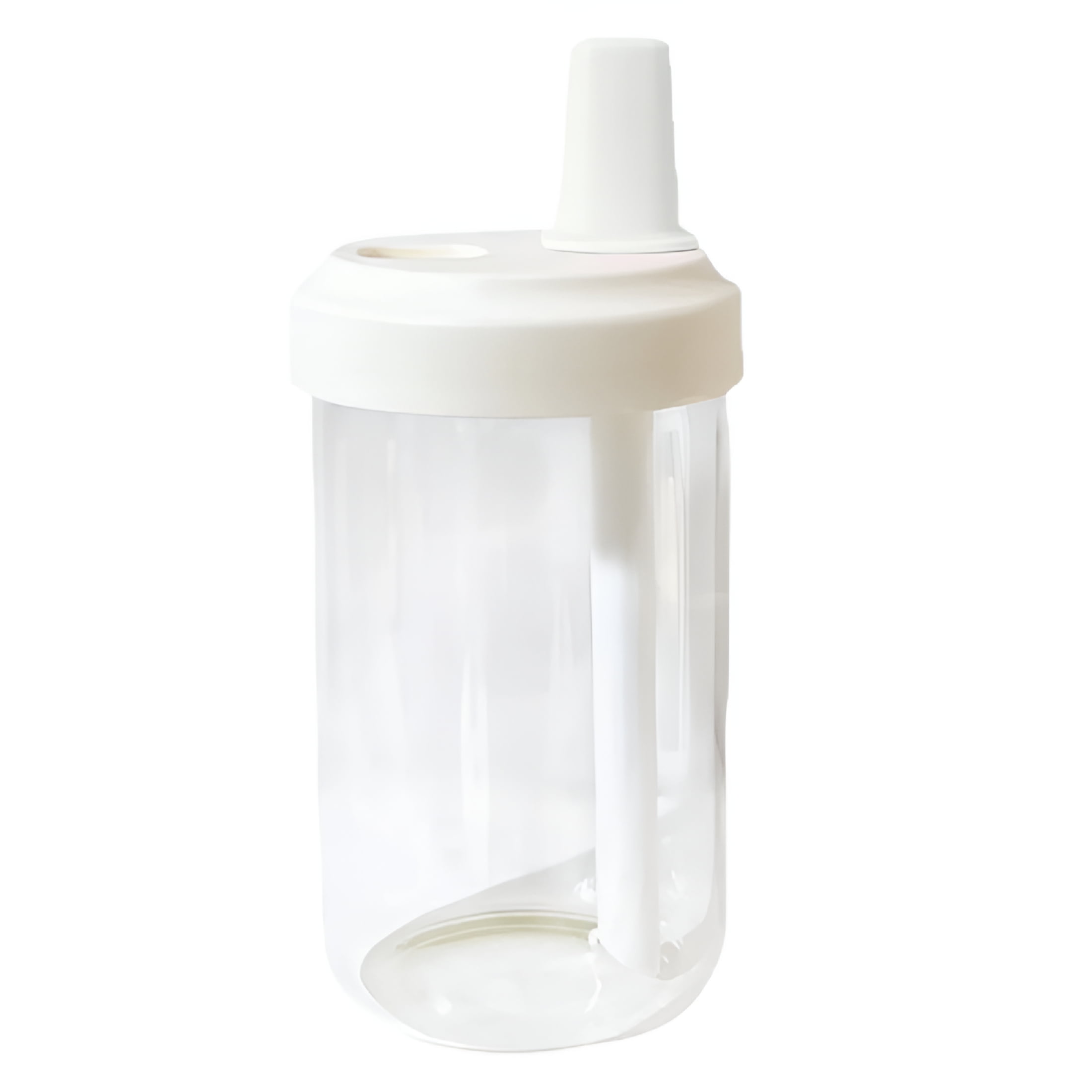 BPPEG Reusable Boba Tea Cup With Wide Straw & Lid (17oz). Clear Plastic ...