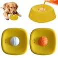 BPPEG Rolling Ball Dog Lick Bowl,Slow Feeder Dog Bowls,Non-Slip Design ...