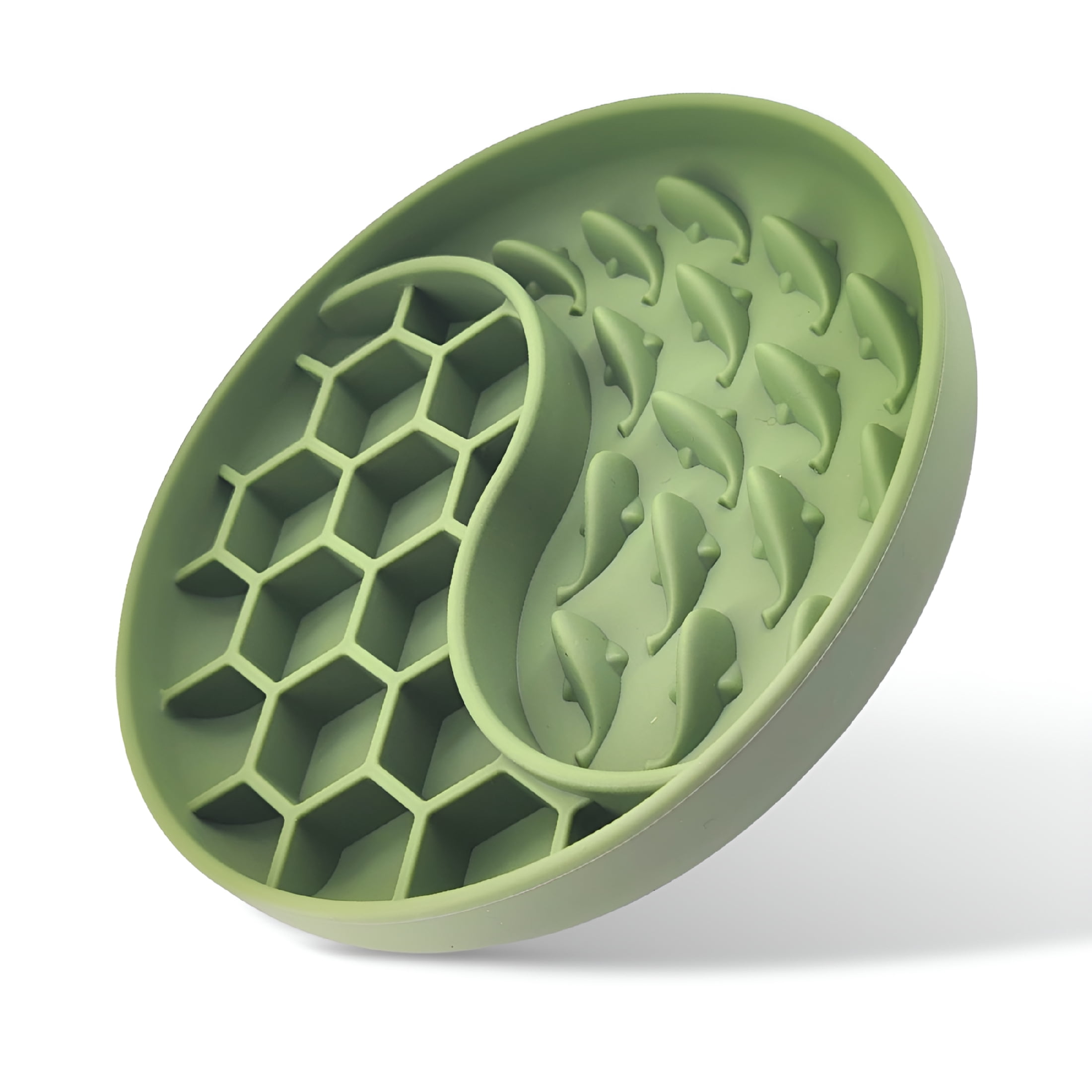 BPPEG Slow Feeder Dog Bowl Silicone Pet Food Bowls with Suction Cups ...