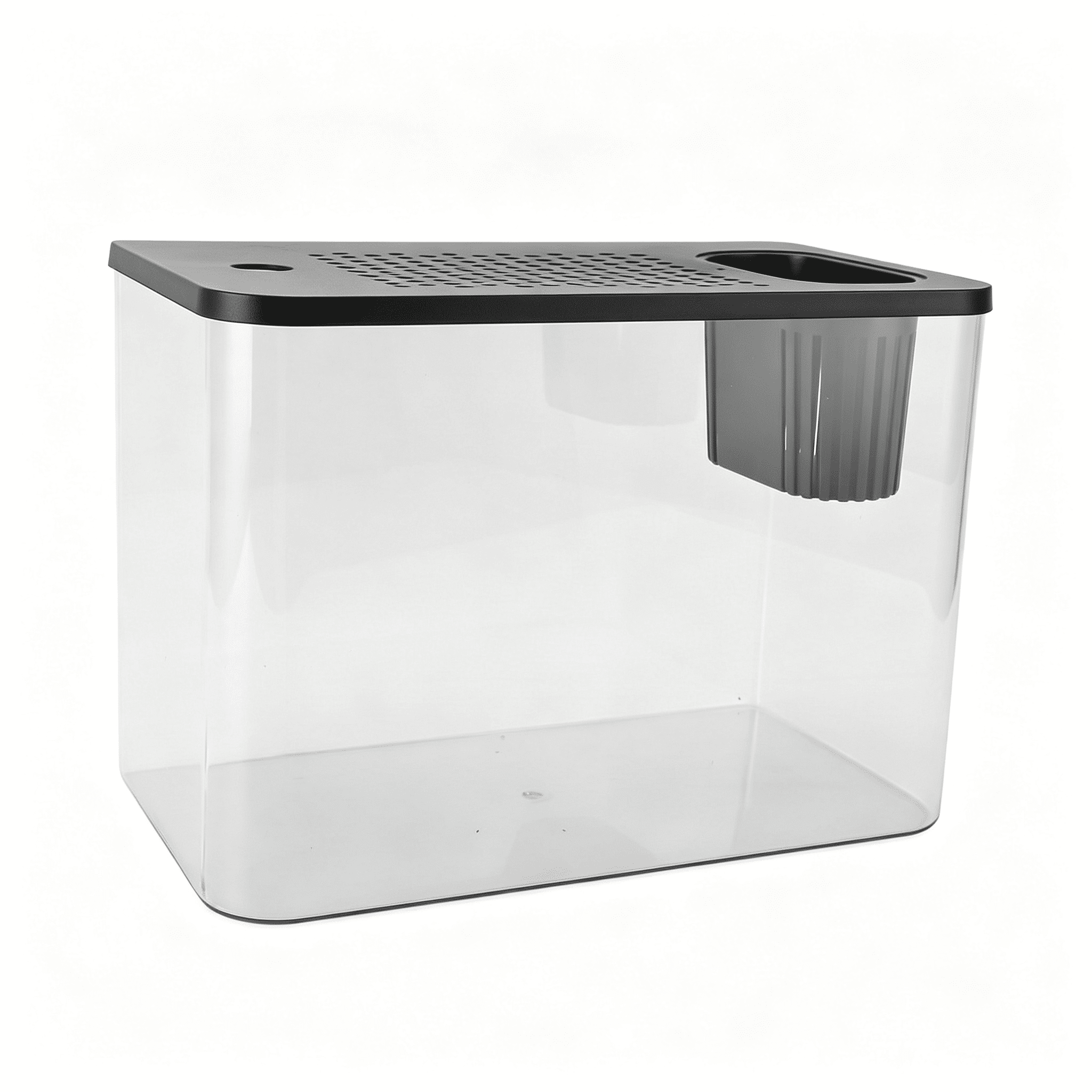 BPPEG Small Fish, 2 Gallon Plastic Aquarium with Mini Design and ...