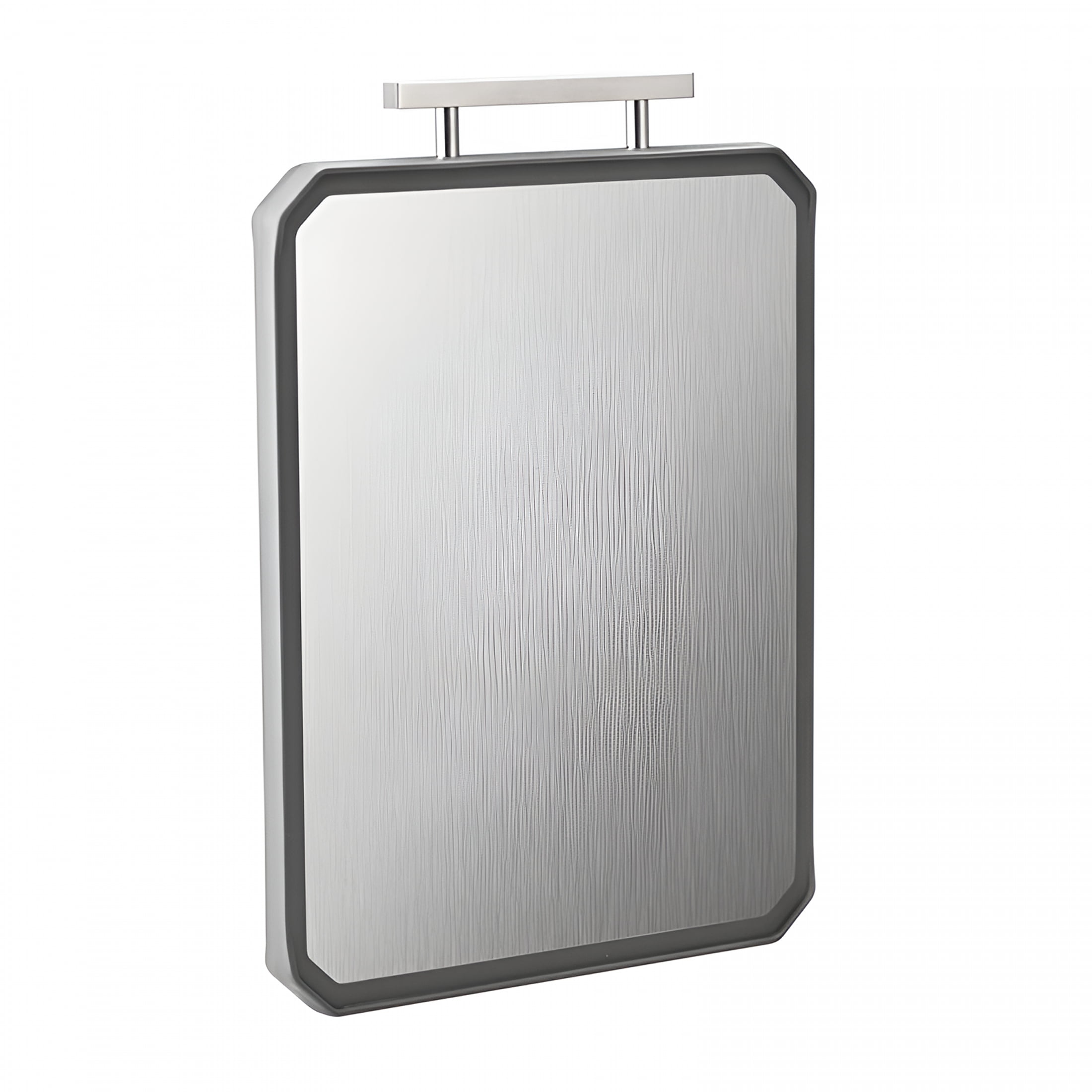 BPPEG Stainless Steel Cutting Board,Double Sided Steel Bread Boards for ...
