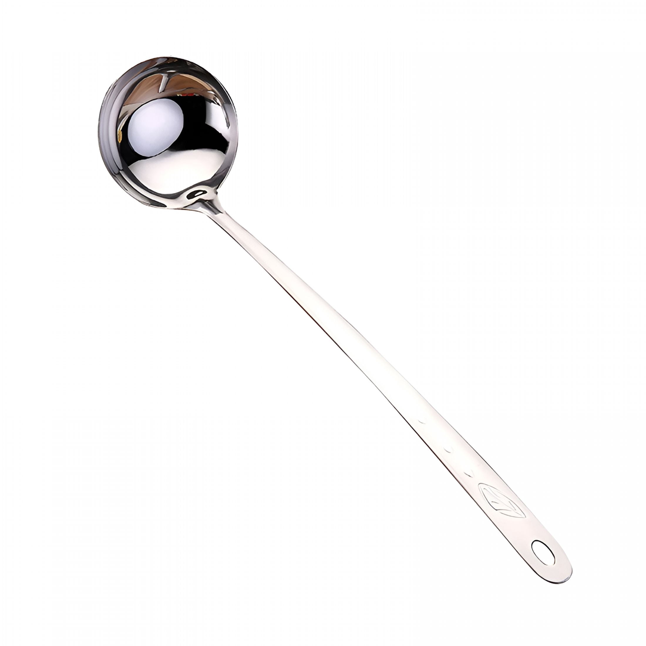 BPPEG Sturdy Long Handle Stainless Steel Soup Ladle - Ergonomic Kitchen ...