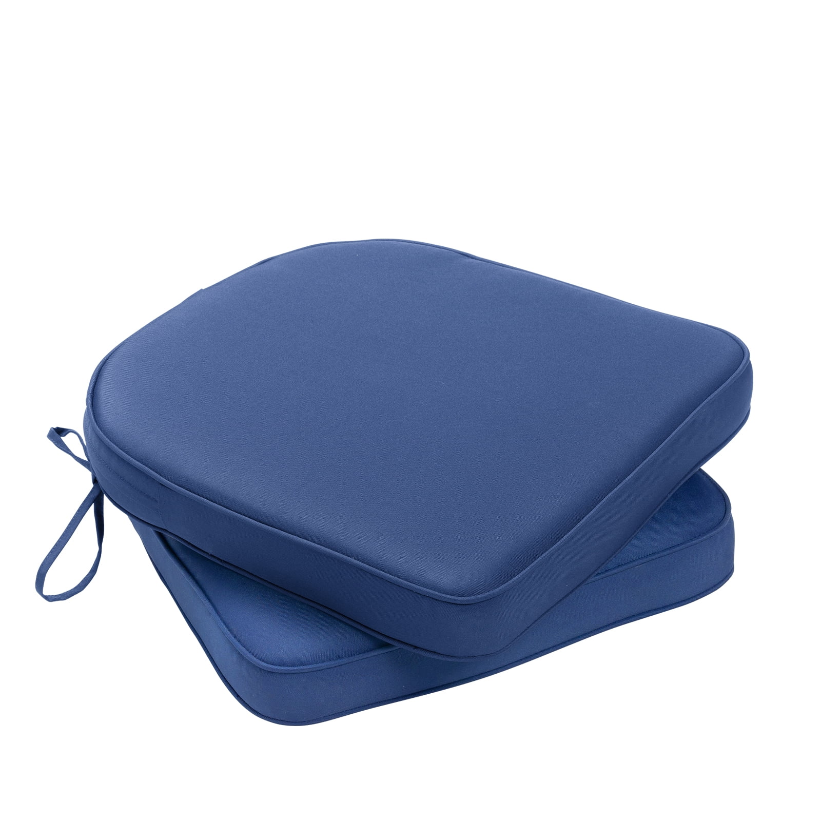 BPS 18" x 19" Outdoor Chair Cushion, Fade Resistant and Removable Cover ...