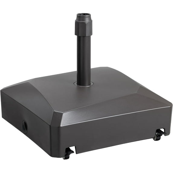 BPS Fillable Mobile Umbrella Base - Heavy Duty with 4 Wheels, 2 Locks ...