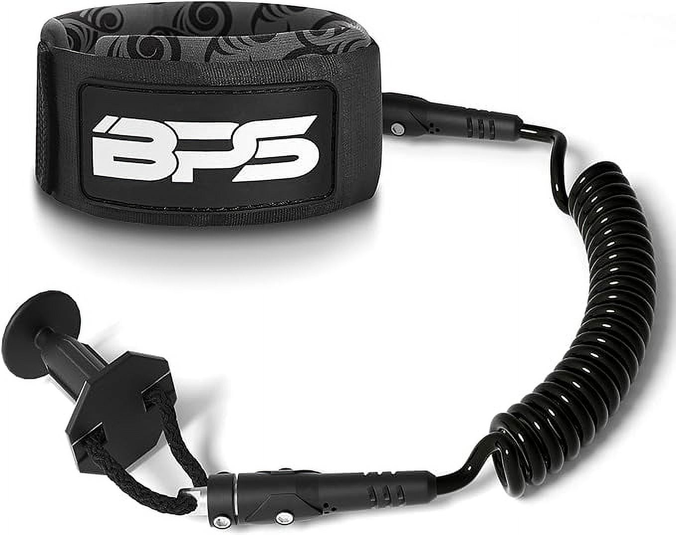 BPS New Zealand 'Storm' Pro Bodyboard Leash - Wrist Surf Coiled Leash ...