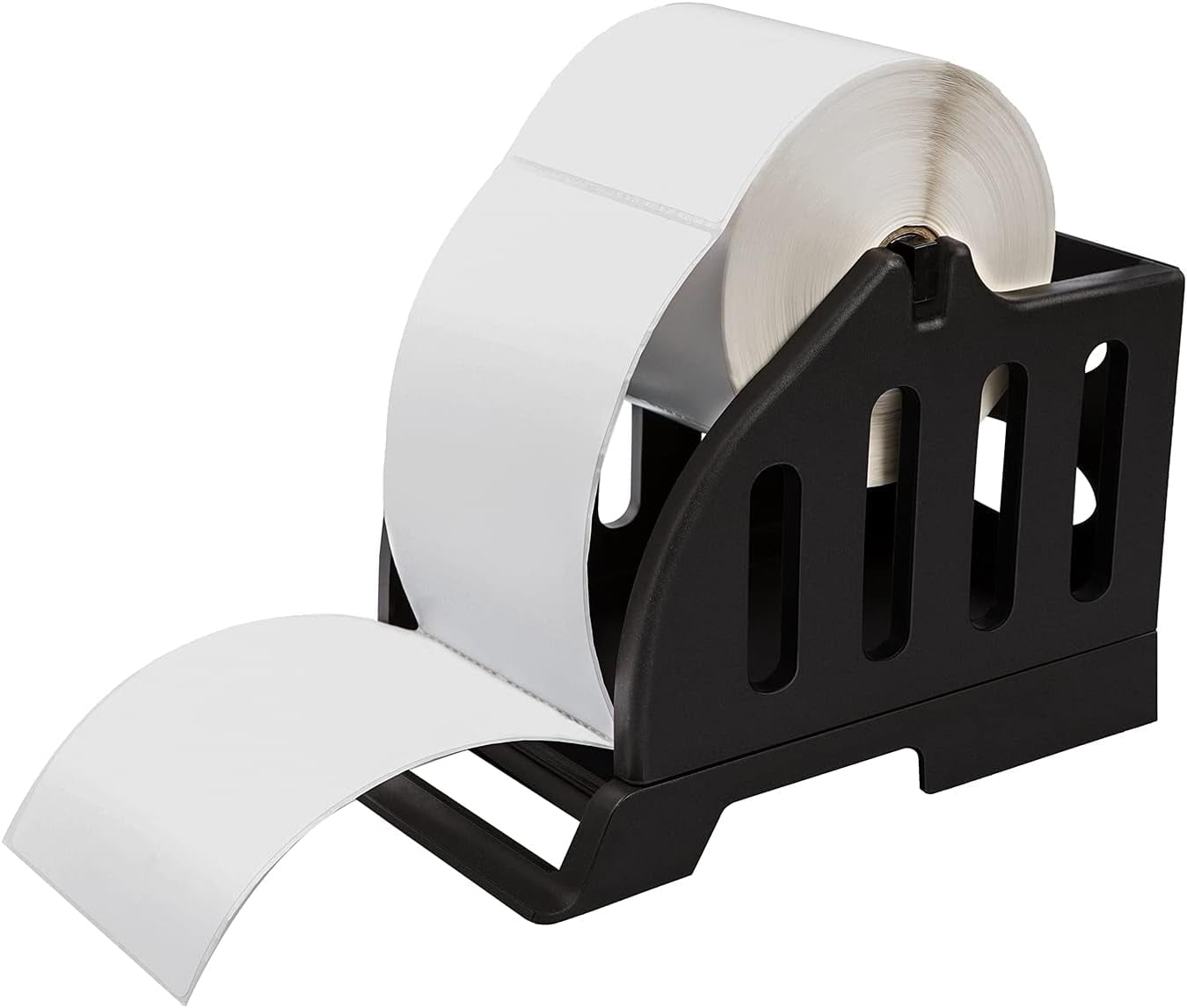 Black Thermal Label Holder for Desktop Printers, Compatible with Rolls ...