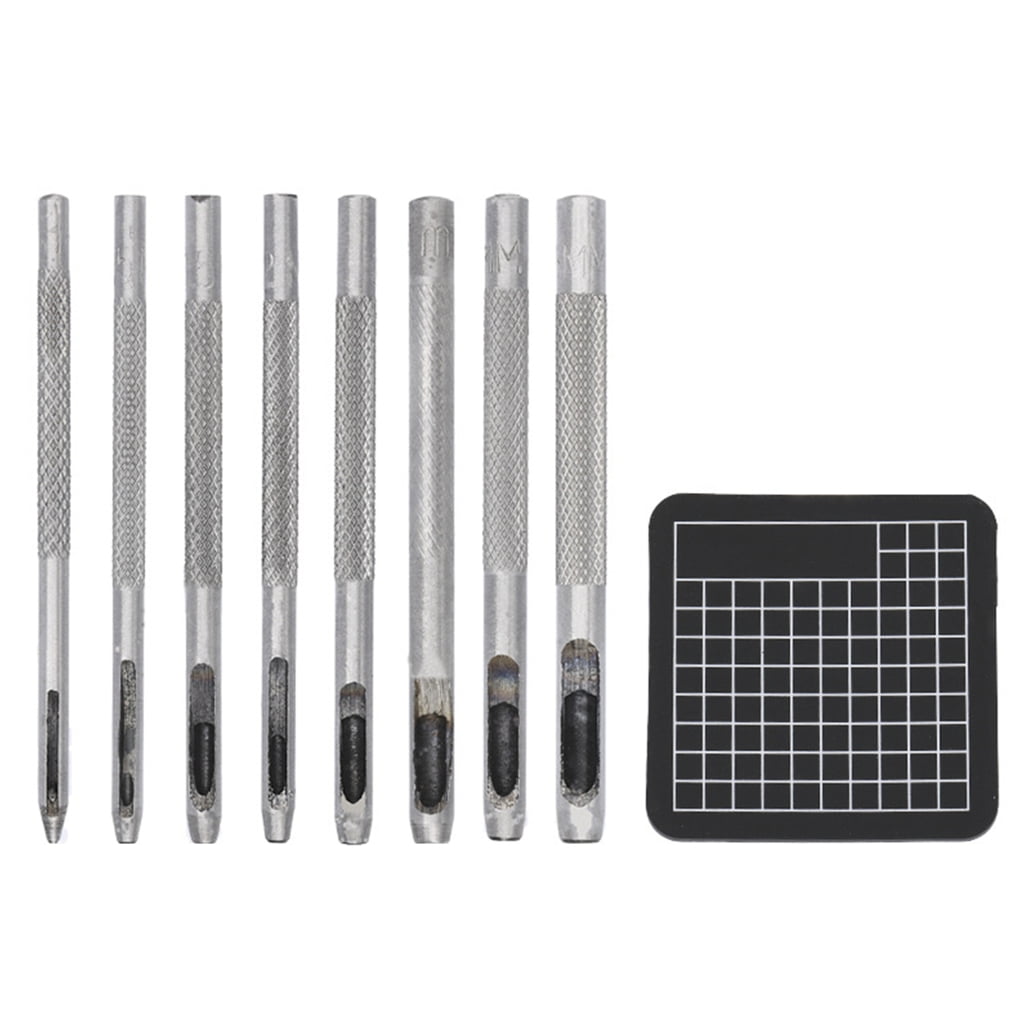 BQBQERT 1-13mm Punch Tool Set Hollow Punch Set Round Hole Punch Cutter ...