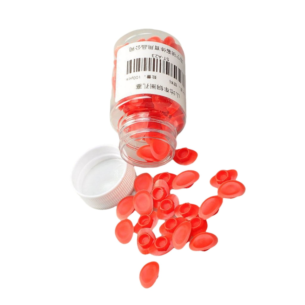 BQBQERT 100Pcs Light Weight Bicycles Wheel Plugs Bike Tire Pad Steel ...