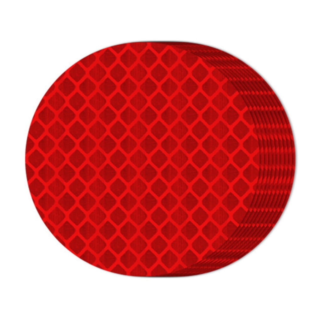 BQBQERT 10packs Waterproofed Reflective Tape Car Warning Sticker ...