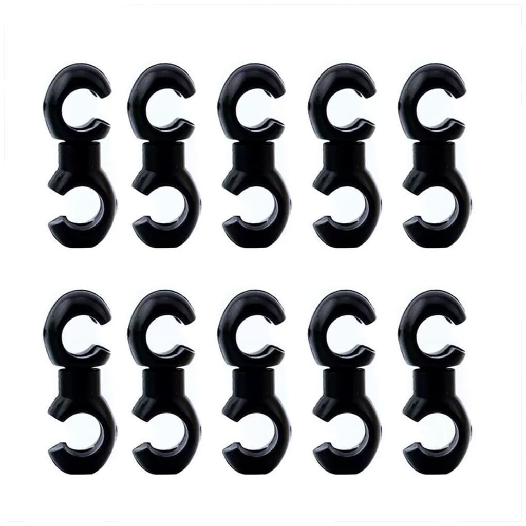 BQBQERT 10pcs Bicycles Brake Cables Clip Aluminum Durability Bike Oil ...