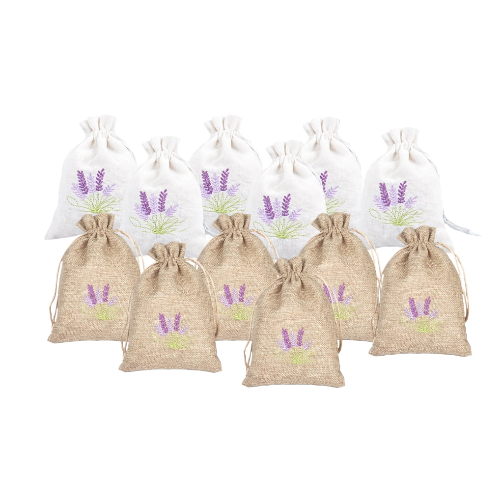 BQBQERT 12 Pieces Adjustable Drawstring Bags for Gifts Spices and ...
