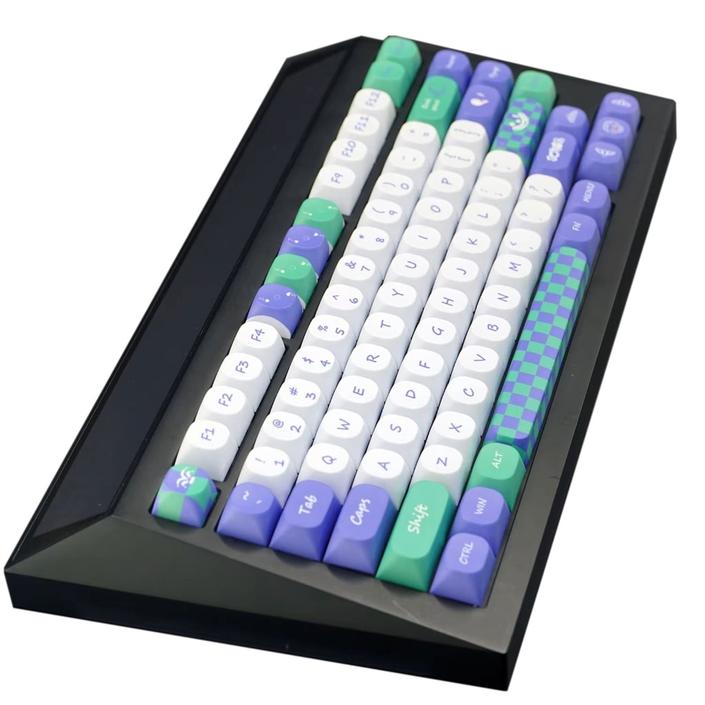 BQBQERT 131Keys Keycaps Cartoon Clown Theme Keycap Set Enhances Typing ...