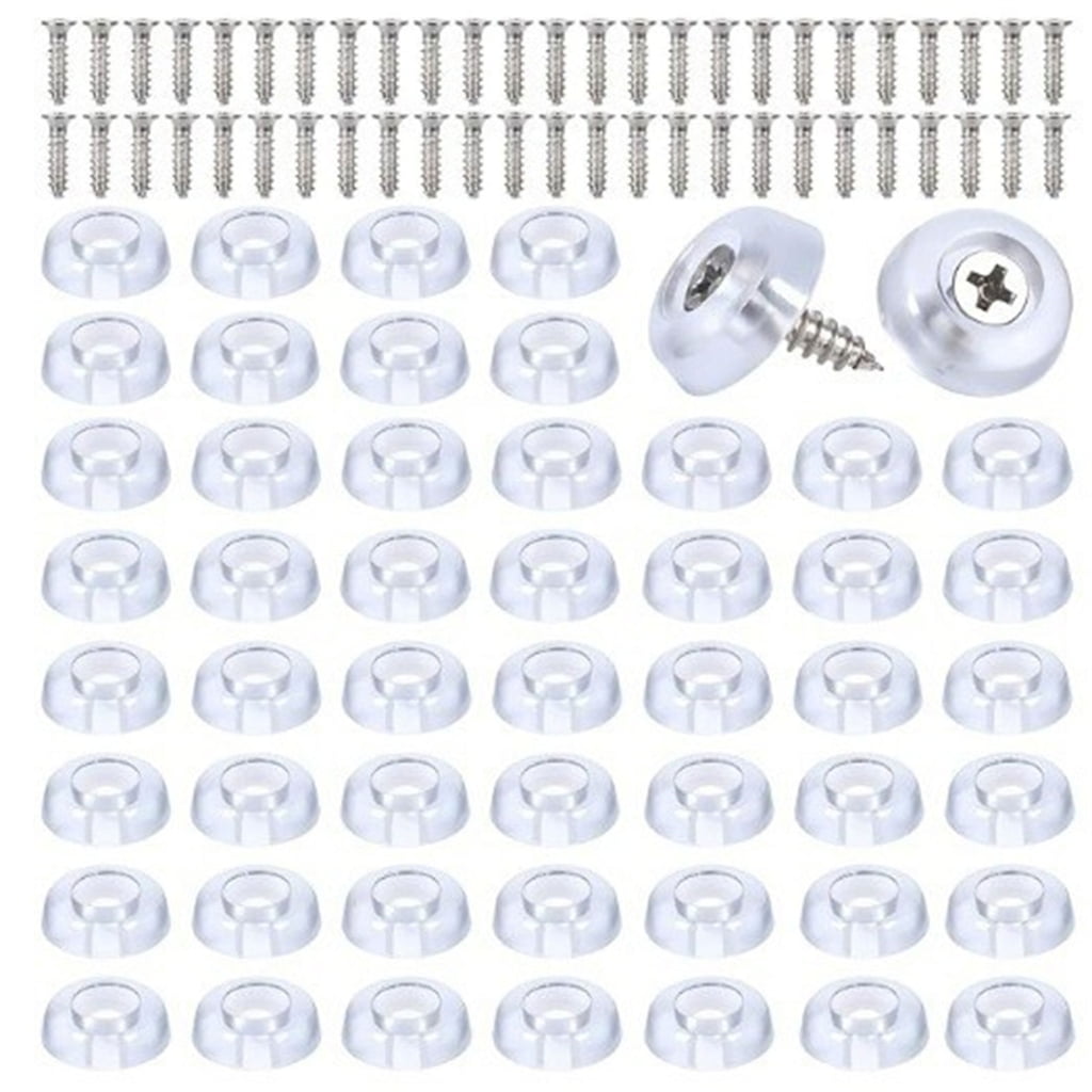 BQBQERT 150Pcs Furniture Legs Protector Pad with Screws Nonslip Chair ...