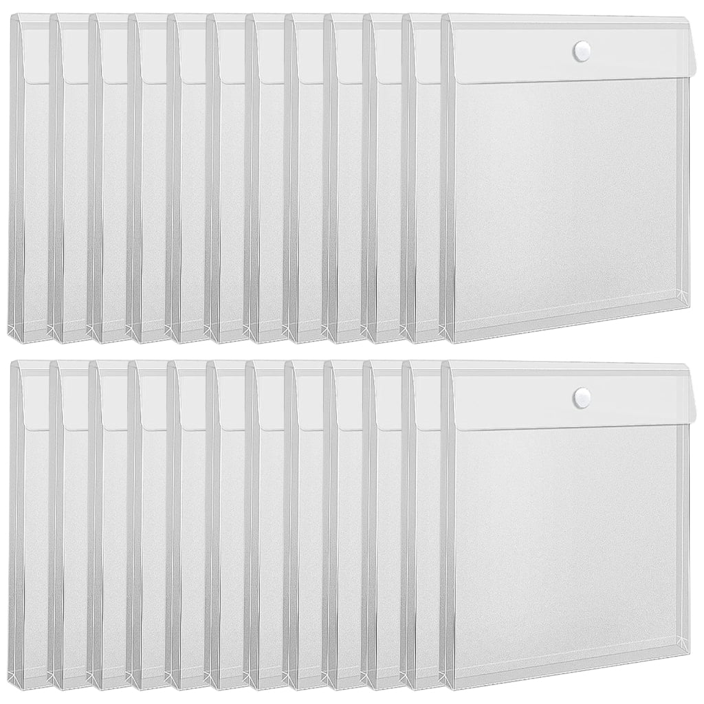 BQBQERT 24Pieces Multipurpose Paper File Storage Envelopes Stylish ...
