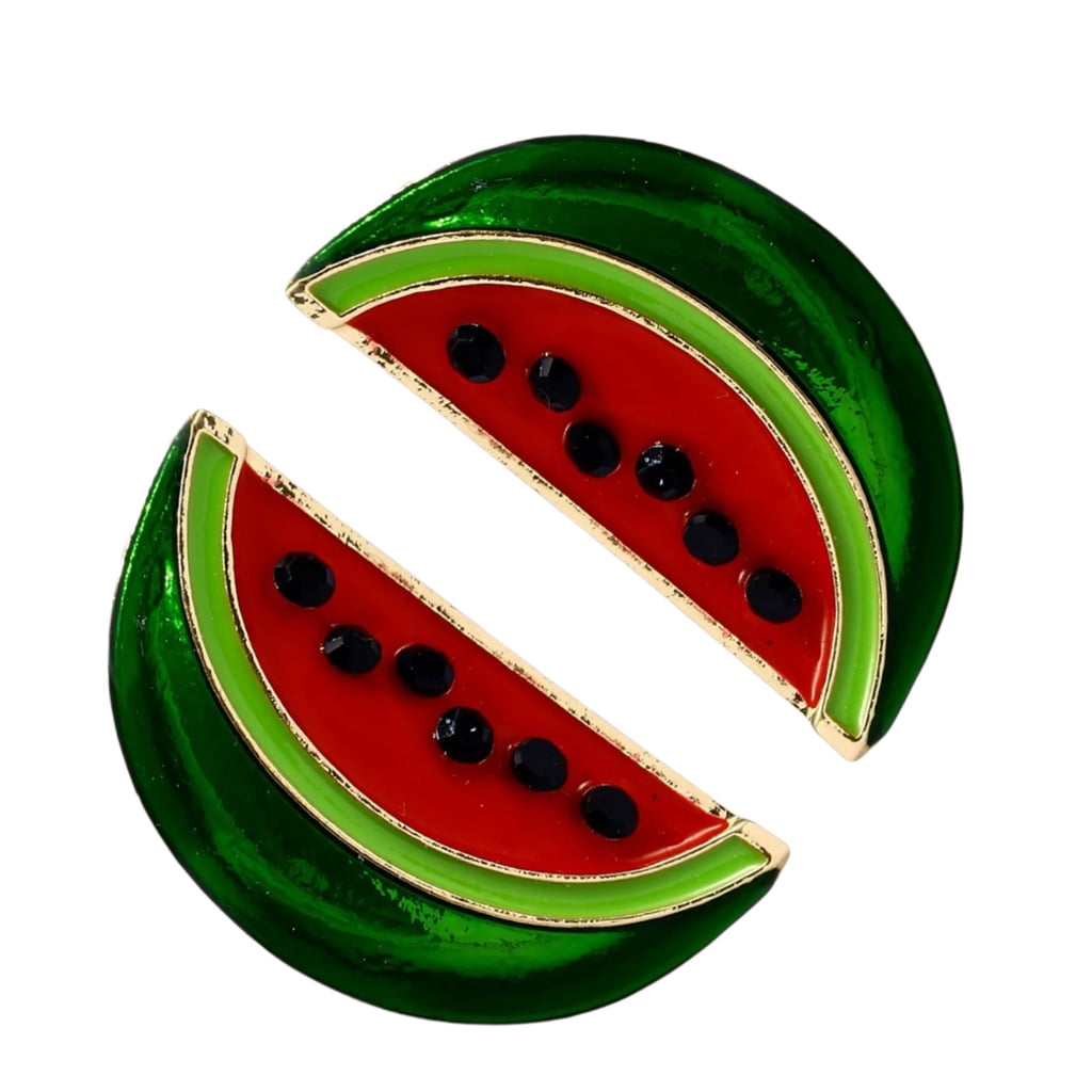 BQBQERT 2PcWatermelon Brooch for Stylish Outfit Enhancement Fruit ...