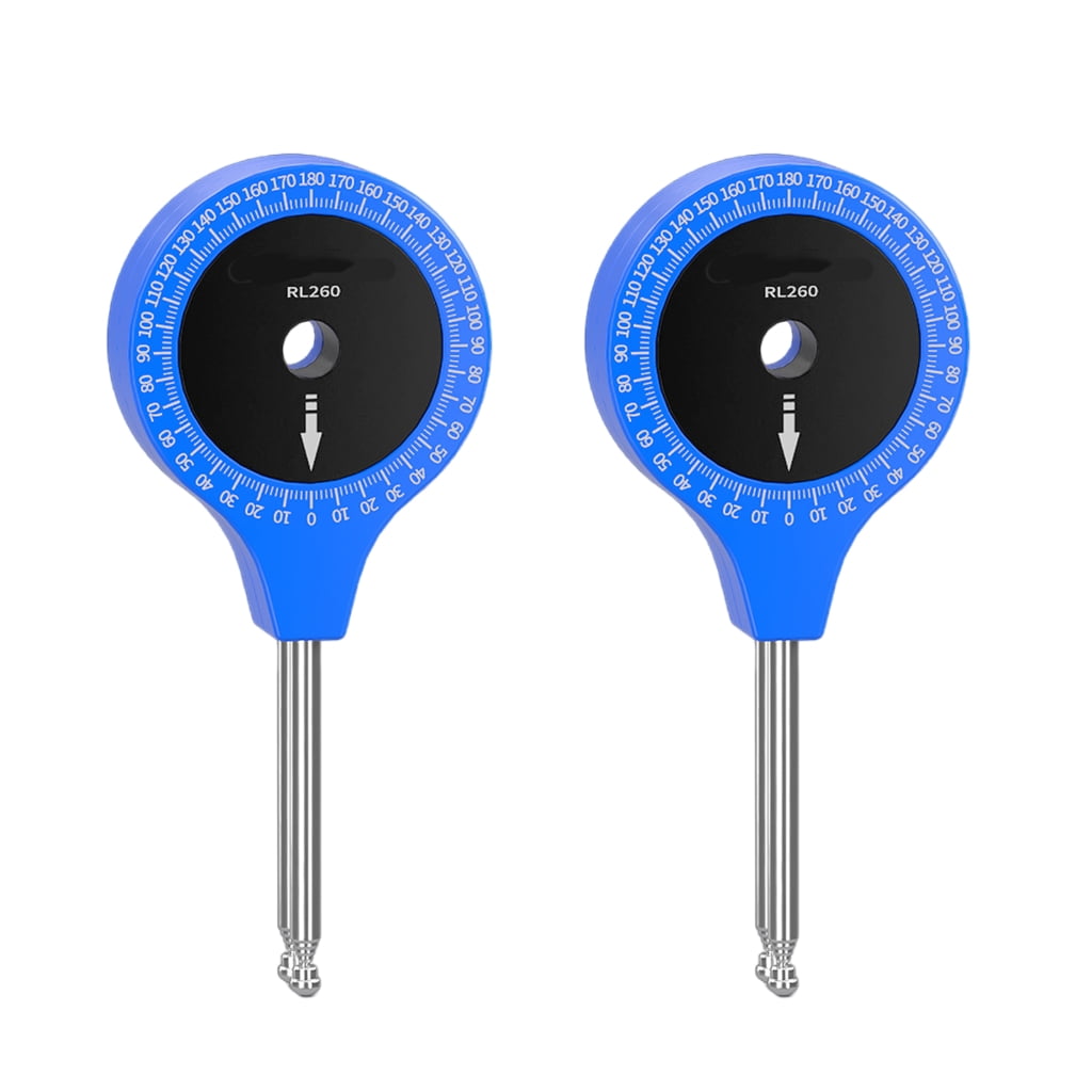 BQBQERT 2Pcs Bicycles Joint Protractor Knee Joint Gauge Cycling Postures Angles Finder Bike ...