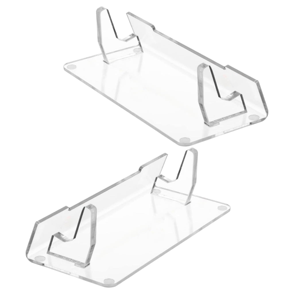 BQBQERT 2pcs Acrylic Organizers for Video Game Consoles and Accessories ...