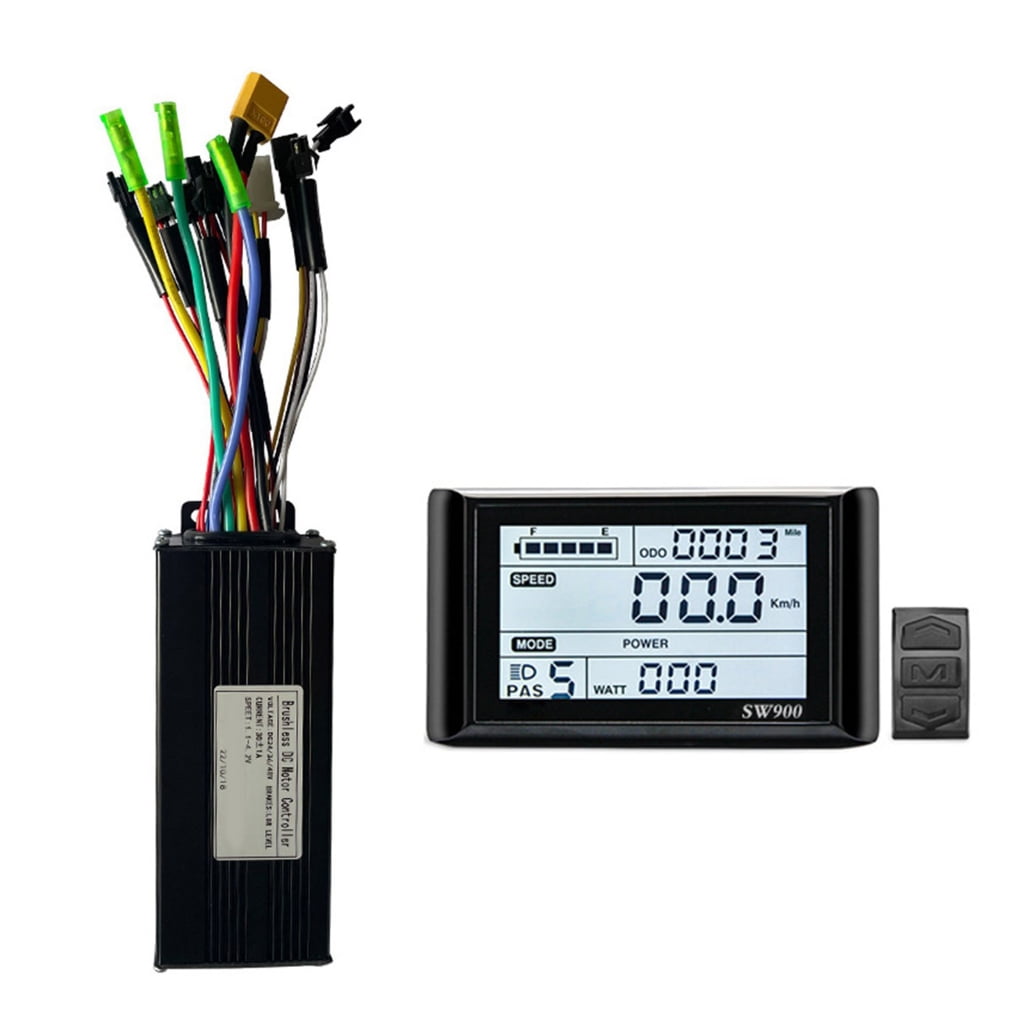 BQBQERT 30Amp Three Modes Sine Waved Controller with SW900 LCD Display ...