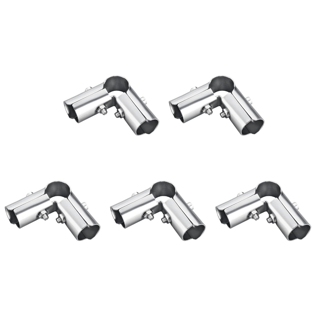 BQBQERT 5 Pack Stainless Steel Tube Connectors for Drying Rack Easy ...