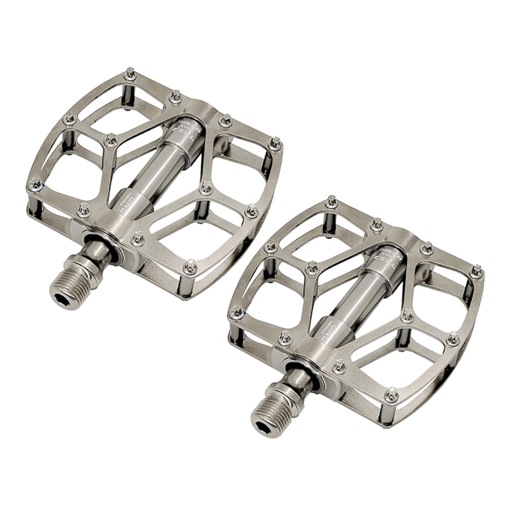 BQBQERT 9/16Inch Thread Three Bearing Bicycles Pedals 3 Bearings ...