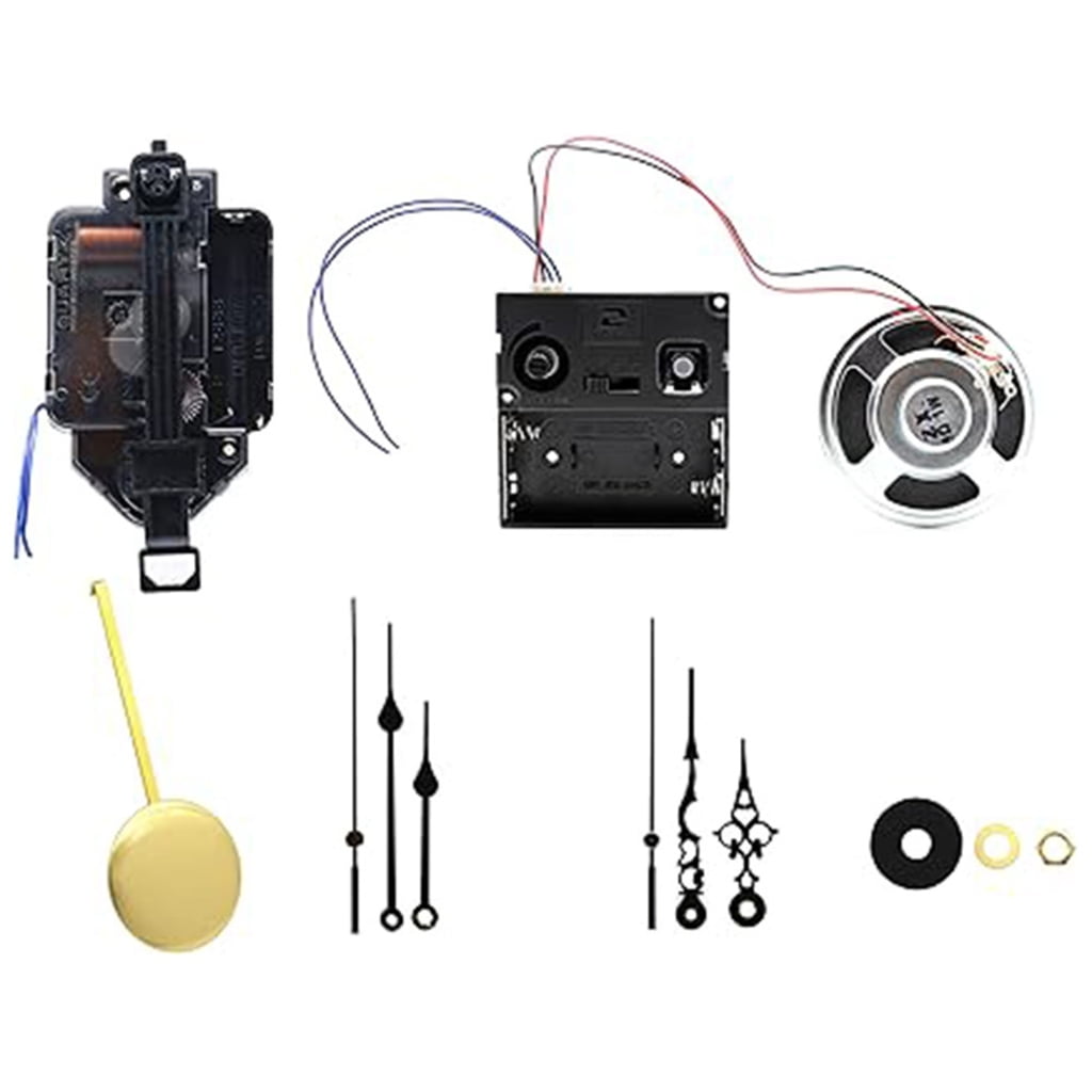 BQBQERT Accurate Pendulum Clock Mechanism with Swing Function Homes ...