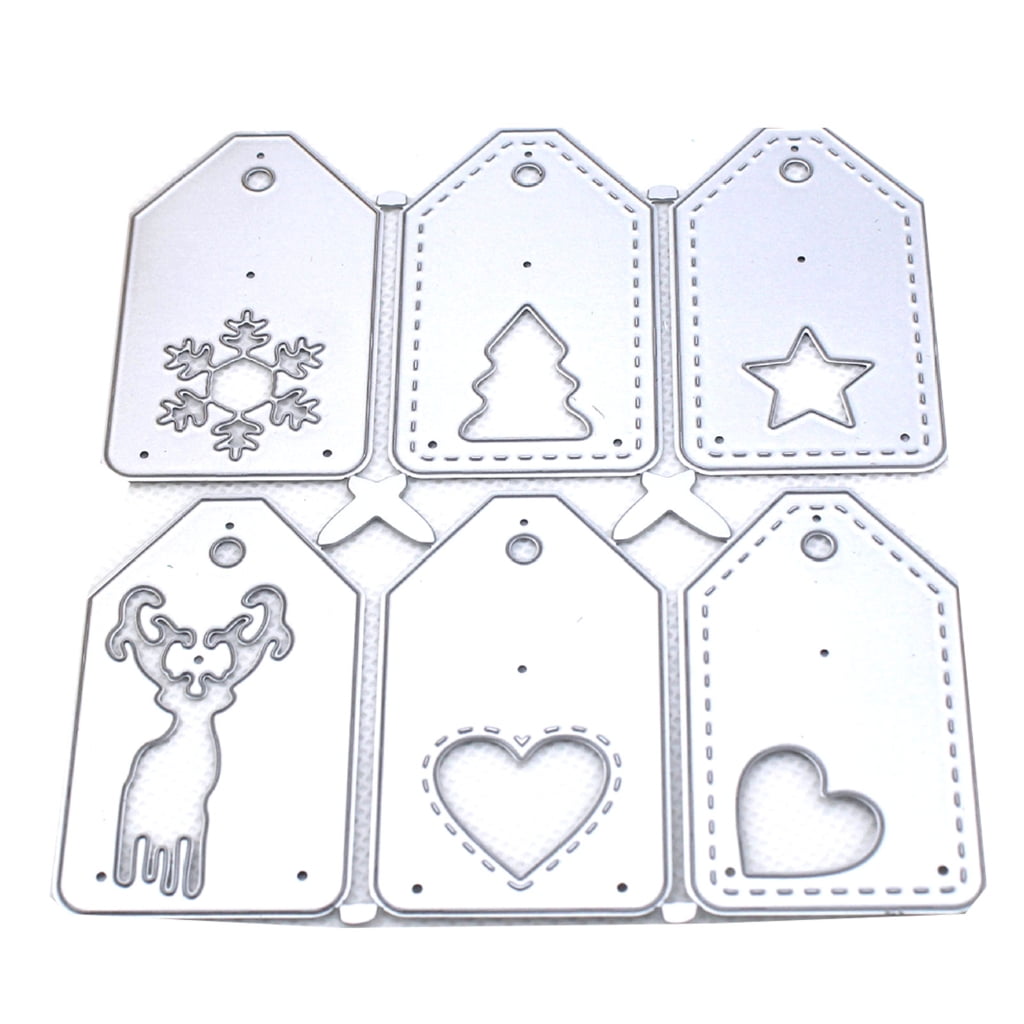 BQBQERT Christmas Metal Cutting Dies Stencils for Scrapbooking ...
