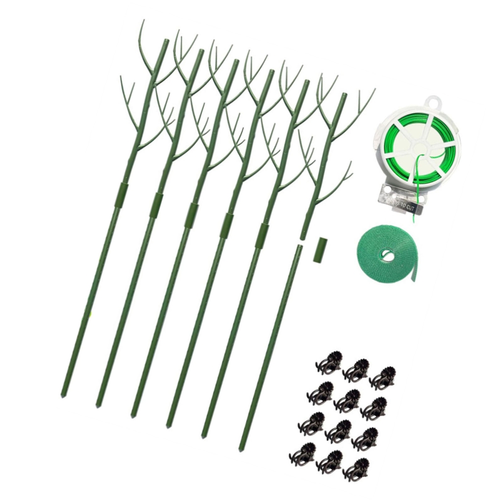 BQBQERT Climbing Plant Support With Adjustable Extension Poles and ...