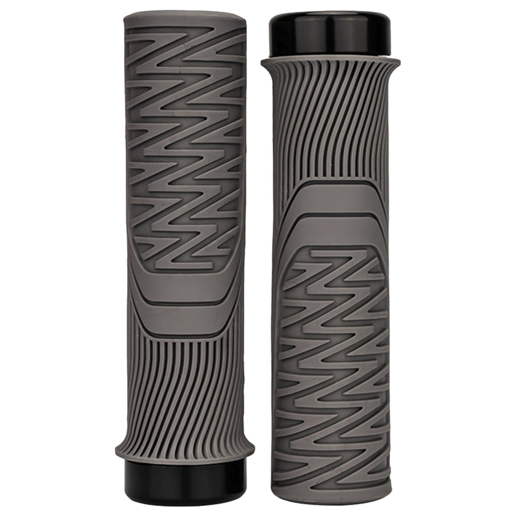 BQBQERT Comfortable NonSlip Bicycles Handlebar Grips Single Locks On Bike Grips Handle End Grips ...