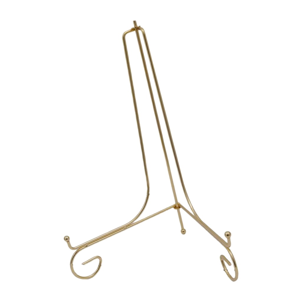 BQBQERT Decorative Plates Holders Tabletop Display Elegant Metal Plates ...