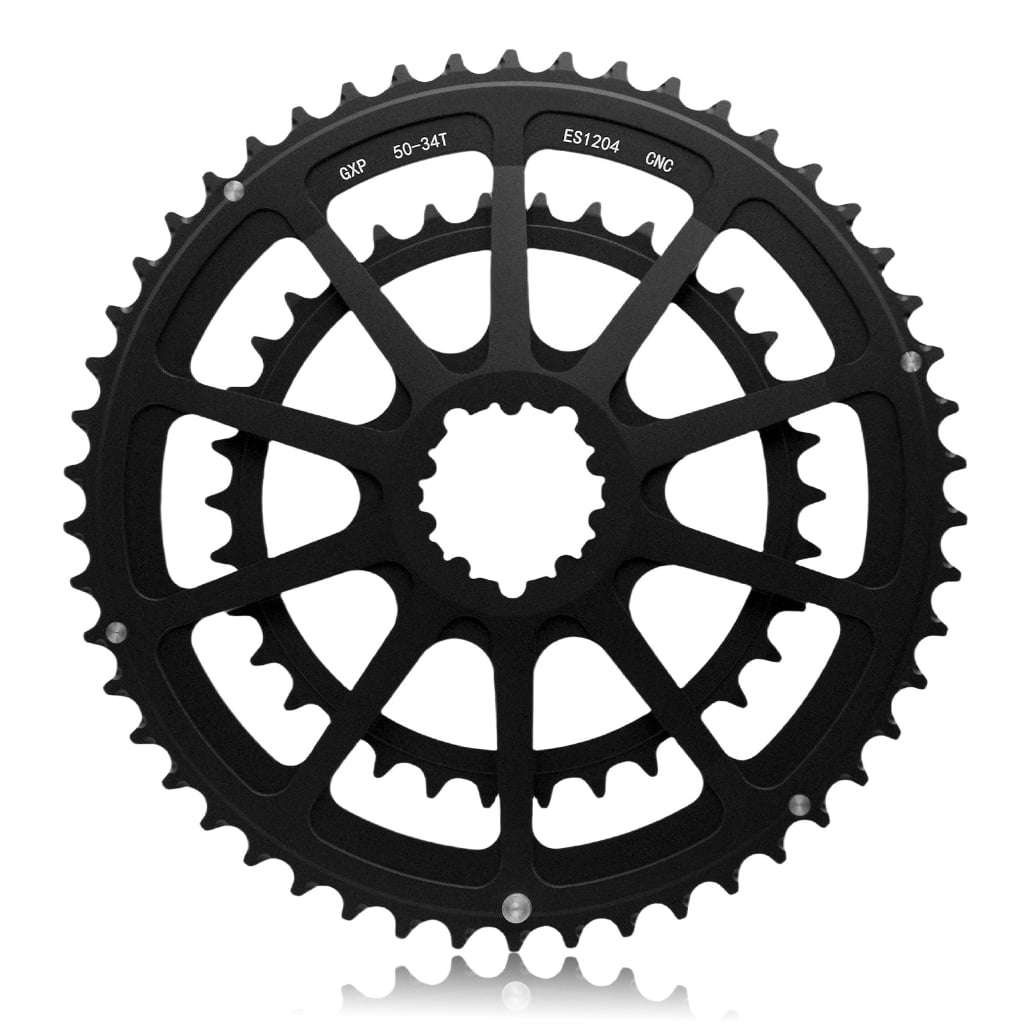 BQBQERT Double Speed Road Bike Direct Mount Chainring Bike Double ...