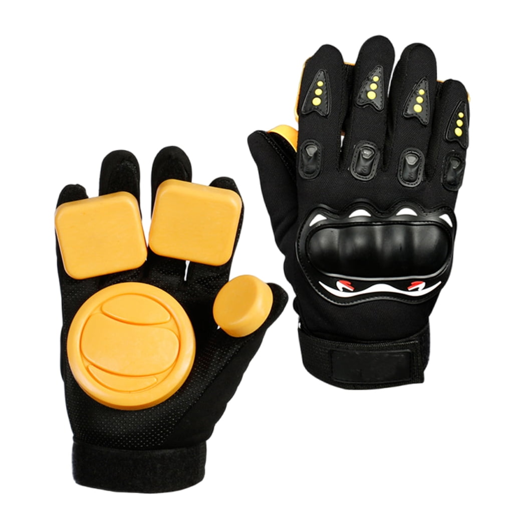 BQBQERT Downhill Longboarding Skate Gloves Longboards Slider Skateboard ...