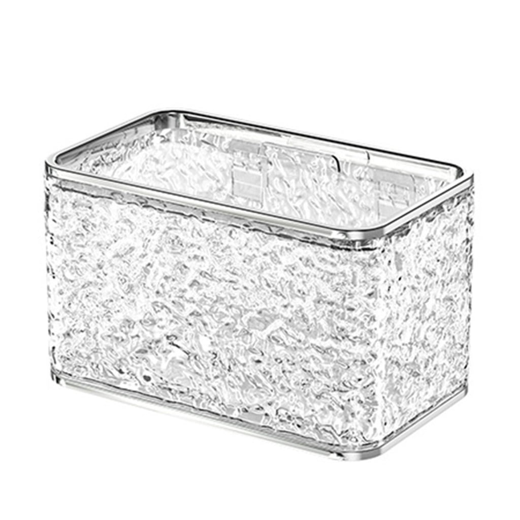 BQBQERT Elegant Wall Mount Tissue Holder Clear View Paper Towel ...