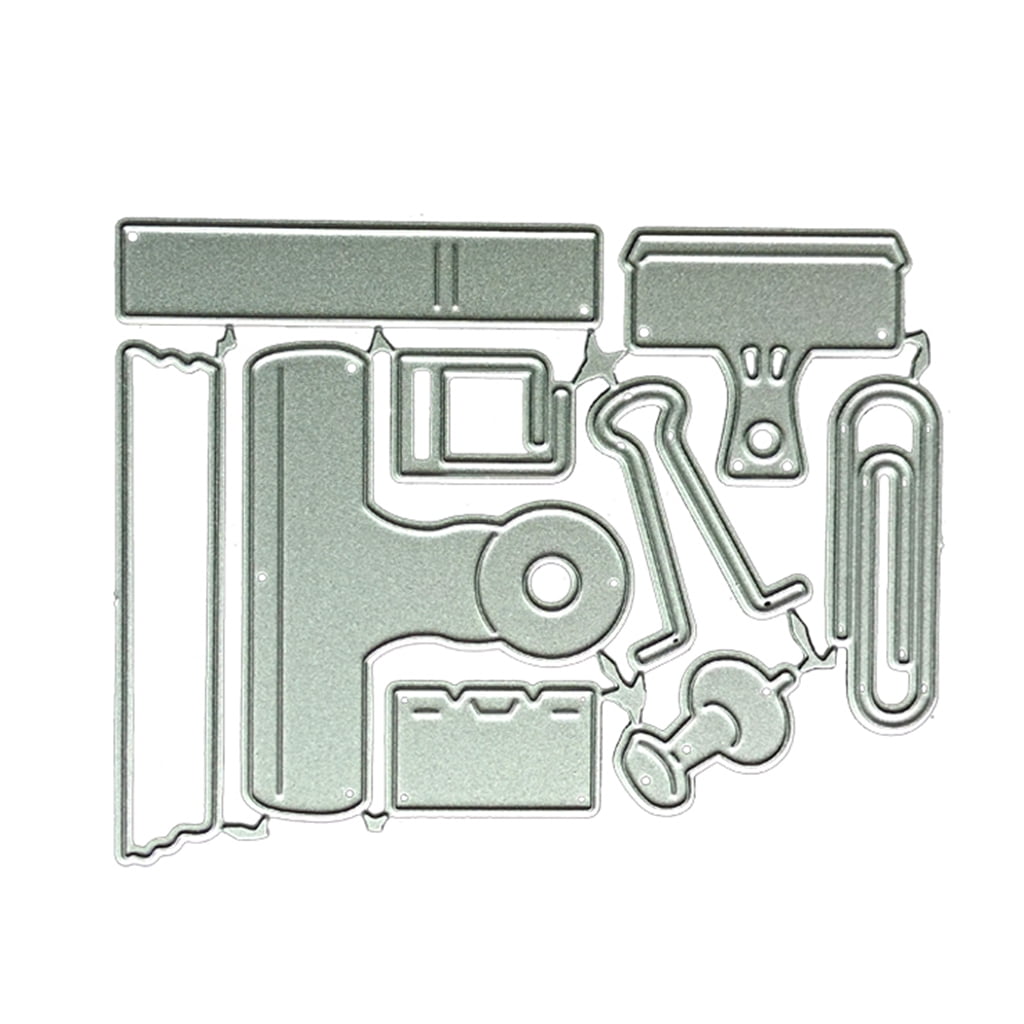BQBQERT Folders Metal Cutting Dies Document Clips Tools Combination ...