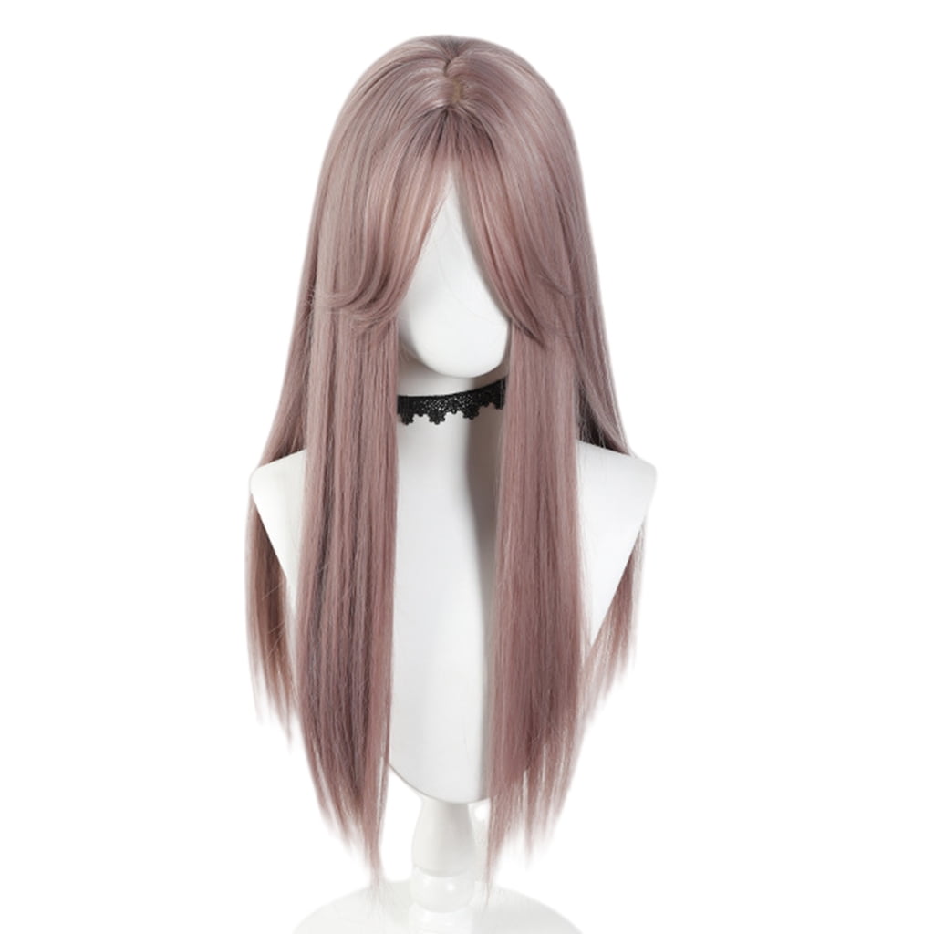 BQBQERT Girls Coser Hairpiece Long Hair Full Head Toupee Long Hair for ...