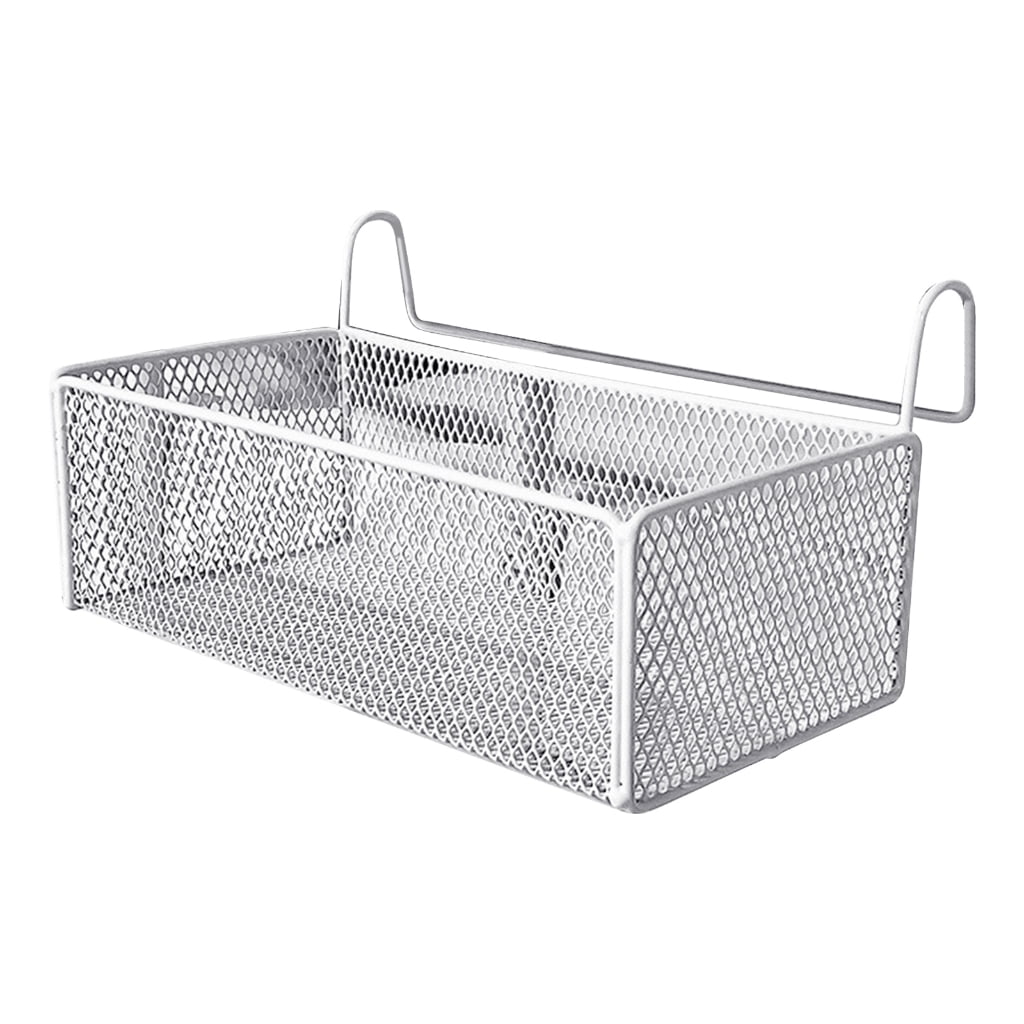 BQBQERT Multipurpose Bed Hanging Storage Organizers Sturdy Metal Basket ...