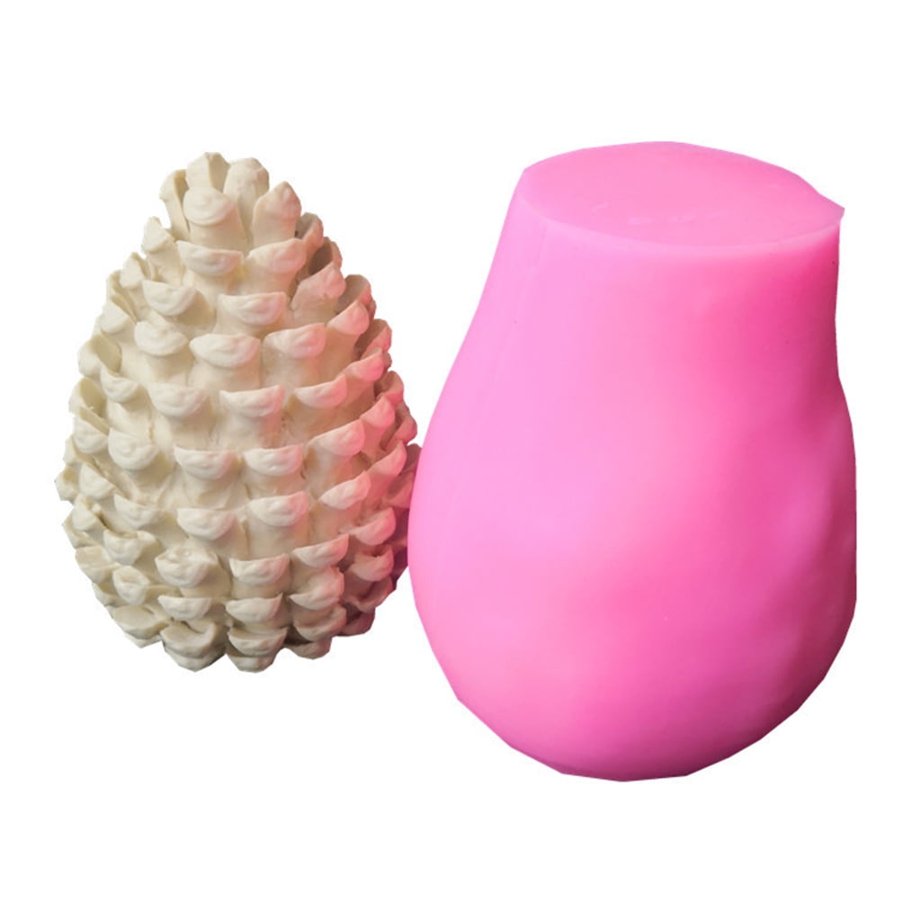 BQBQERT Pine Cone Silicone Mold Keychain Resin Epoxy Craft Craft ...