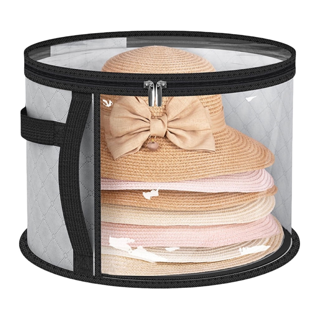BQBQERT Portable Hat Organizers Bag Proof Bucket For Home And Travel ...