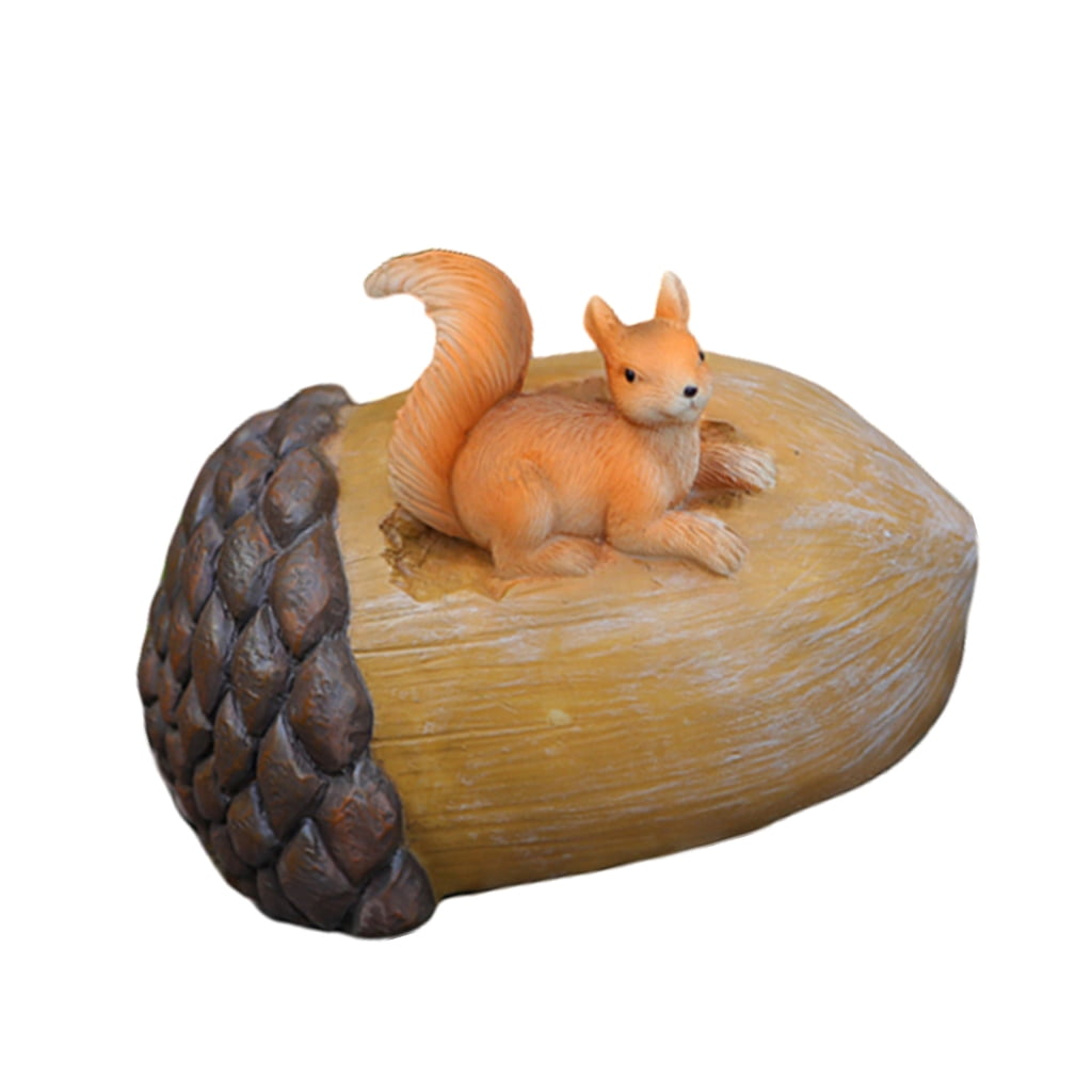 BQBQERT Realistic Faux Stone/Animal Keys Holder Safe Secure Outdoor and ...