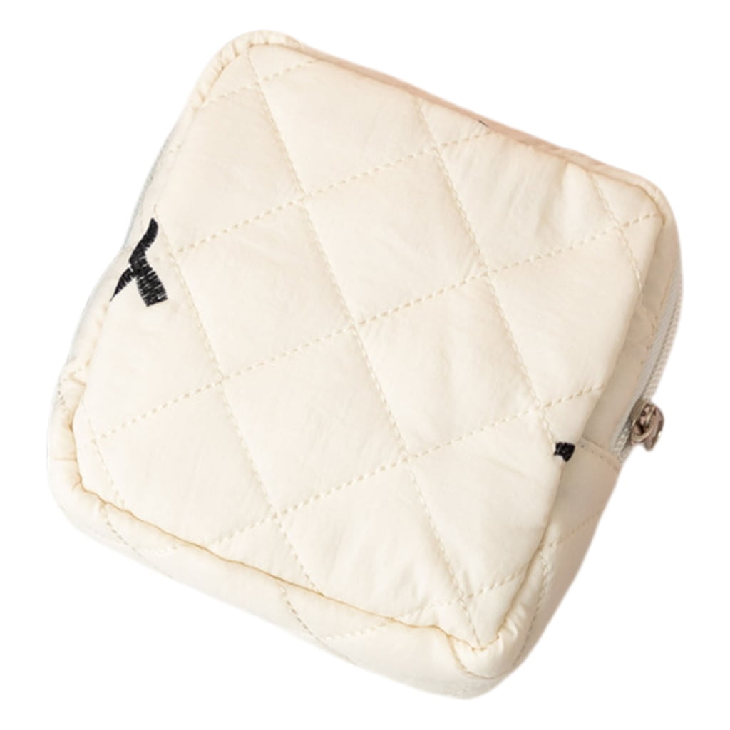 BQBQERT Sanitary Pad Holder Butterfly Knot Tampon Organiser and ...