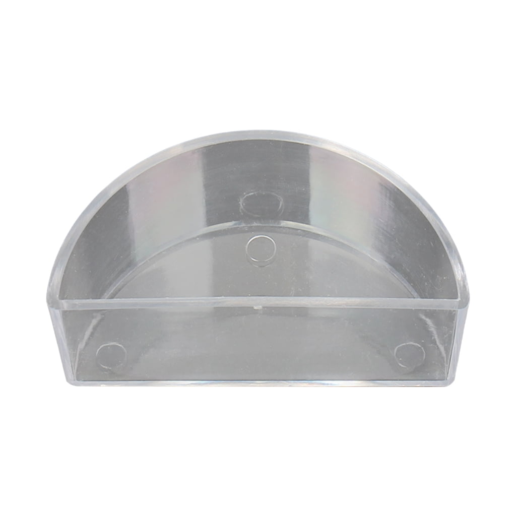 BQBQERT Semi Circular Refraction Water Tray Clear Refractive Water Tray ...