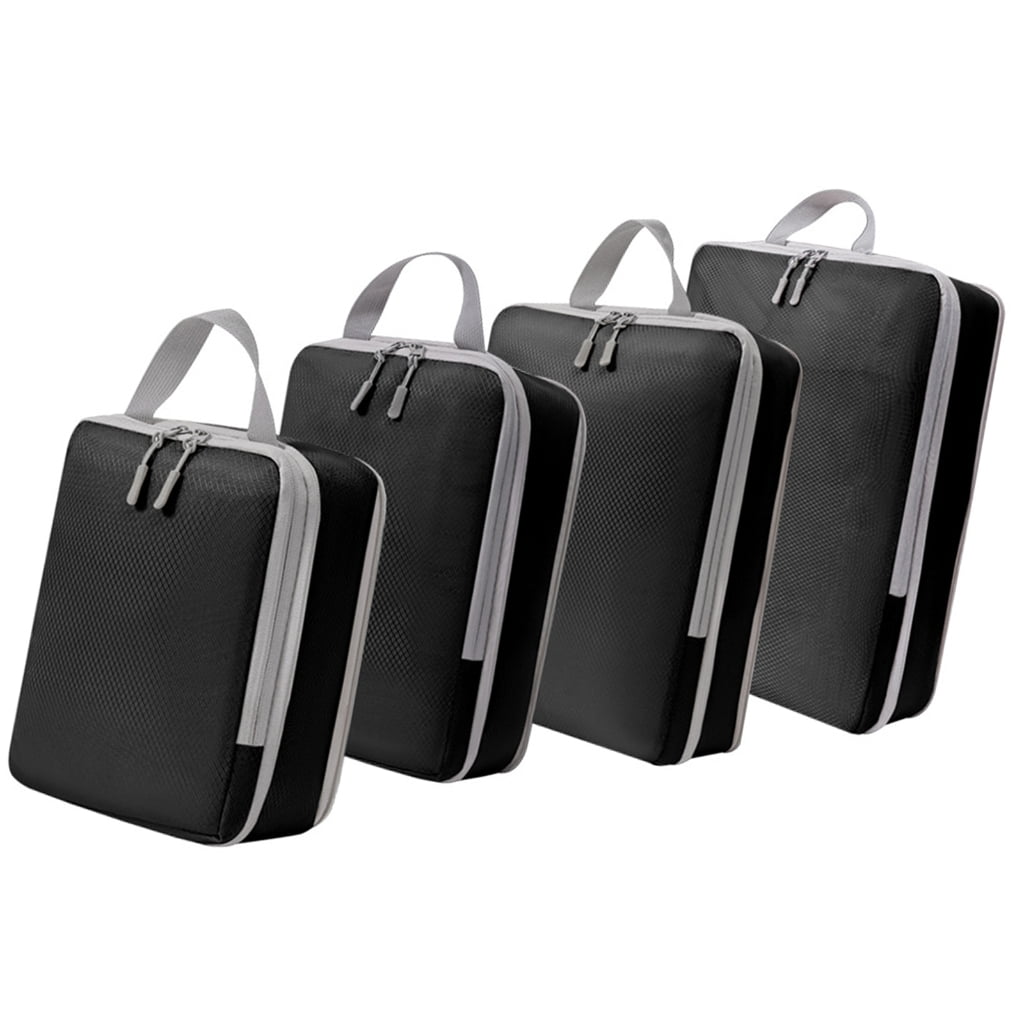 BQBQERT Set of 4 Vacuum Storage Bag Polyester Compression Bag Water ...