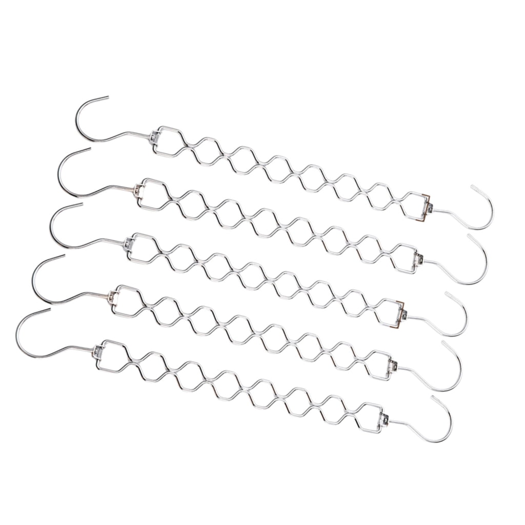 BQBQERT Set of 5 360 Degree Rotating Diamonds Clothes Rack Accessory ...