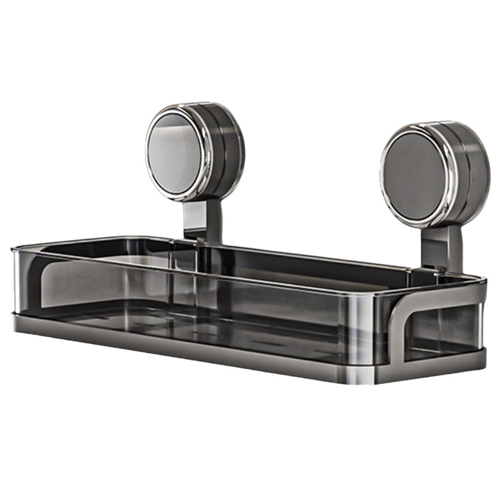BQBQERT Sturdy Bathroom Shelf With Suction Cup Designs On Any Smooth ...