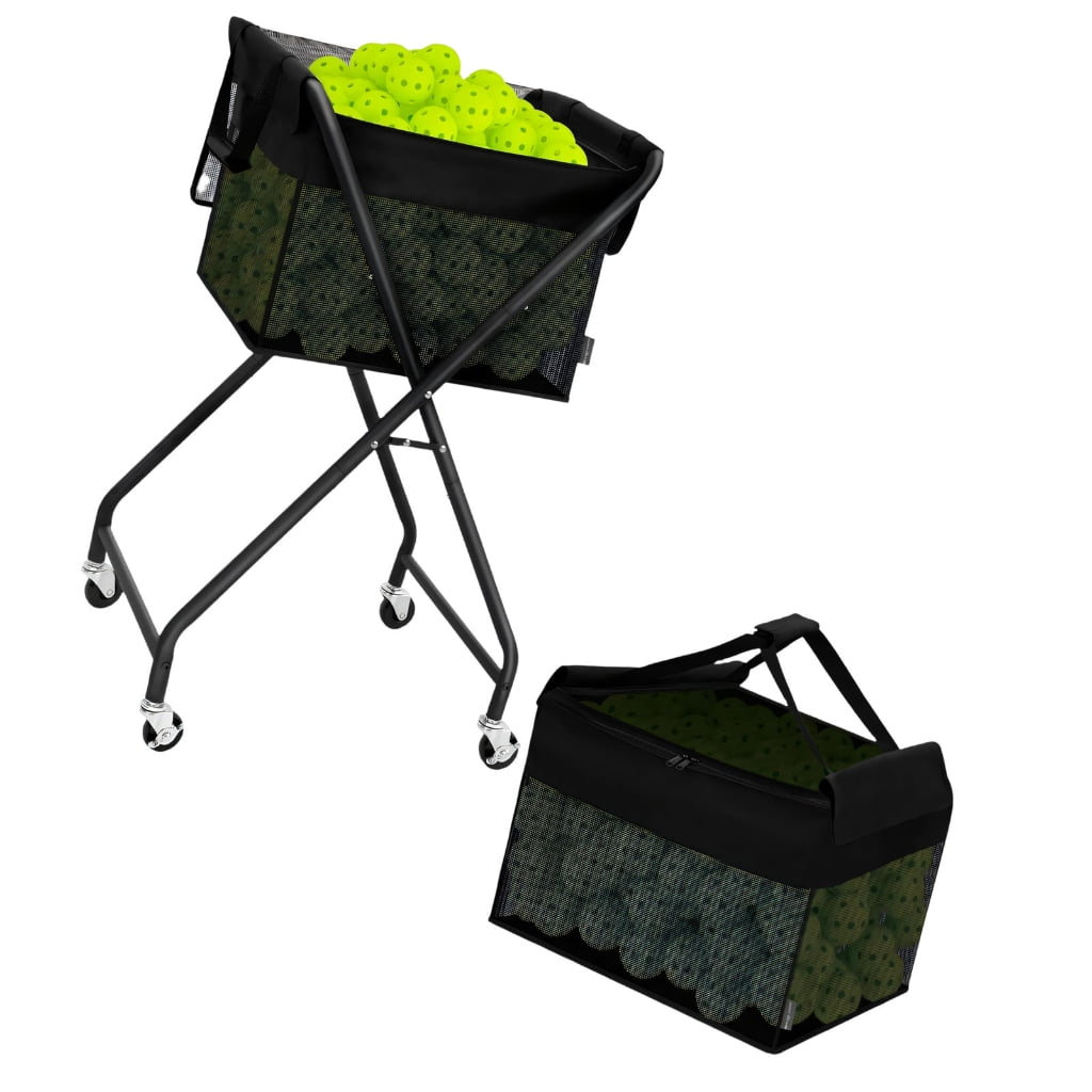 BQBQERT Sturdy Metal Tennis Storage Unit Having Foldable Frame And ...