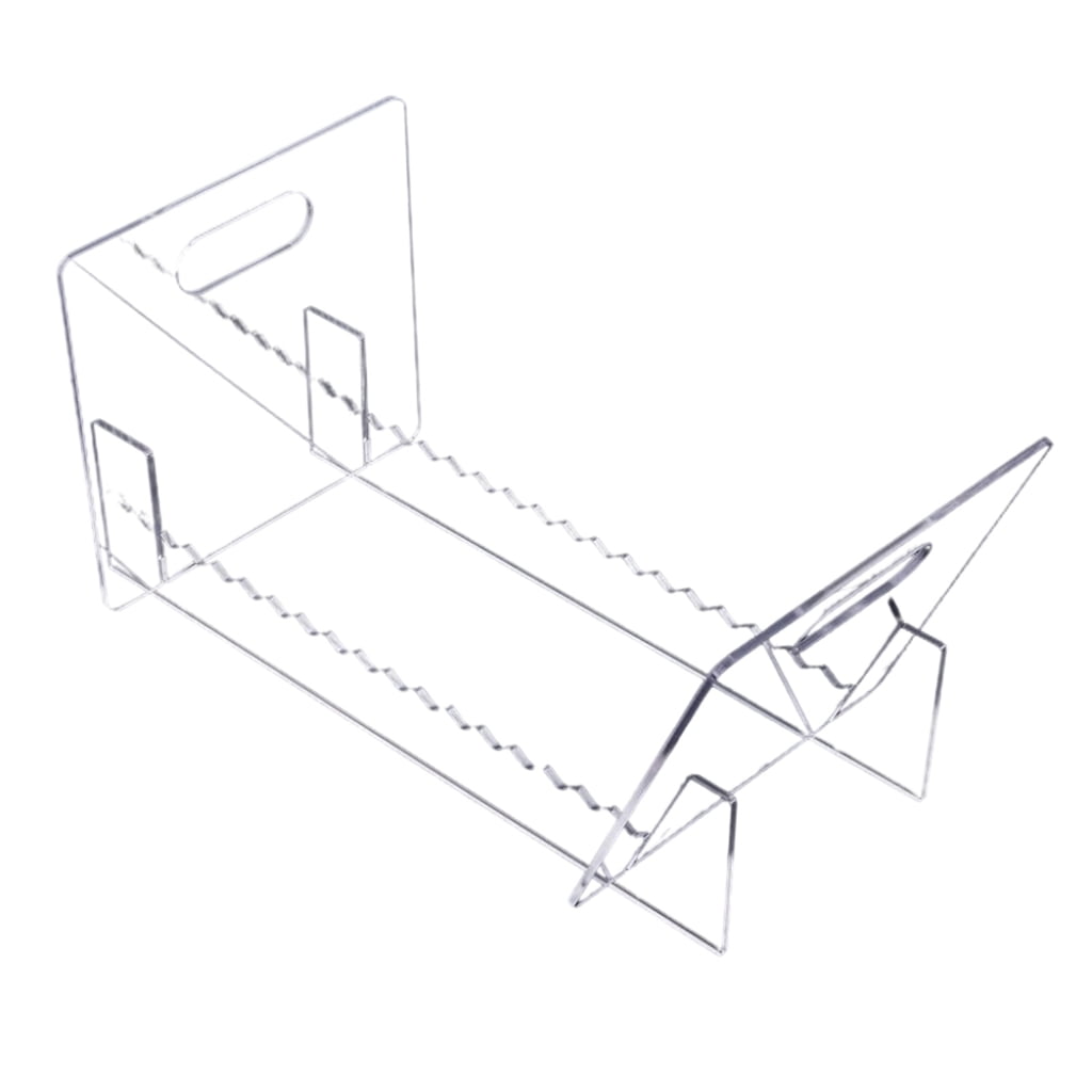 BQBQERT Stylish Record Collection Display Storage Stand Sturdy Acrylic ...