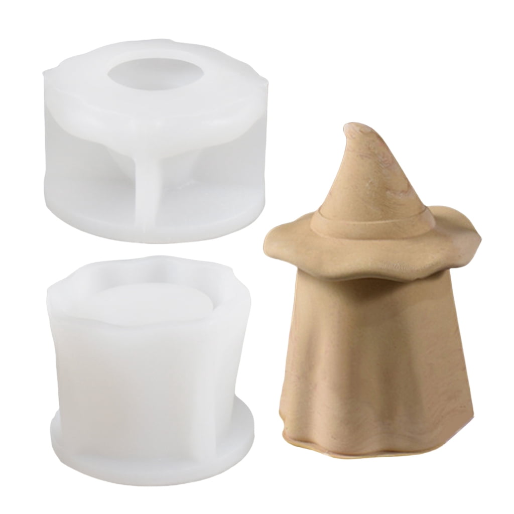 BQBQERT Witch Hat Shape Silicone for Unique Holder and Trinkets Box ...