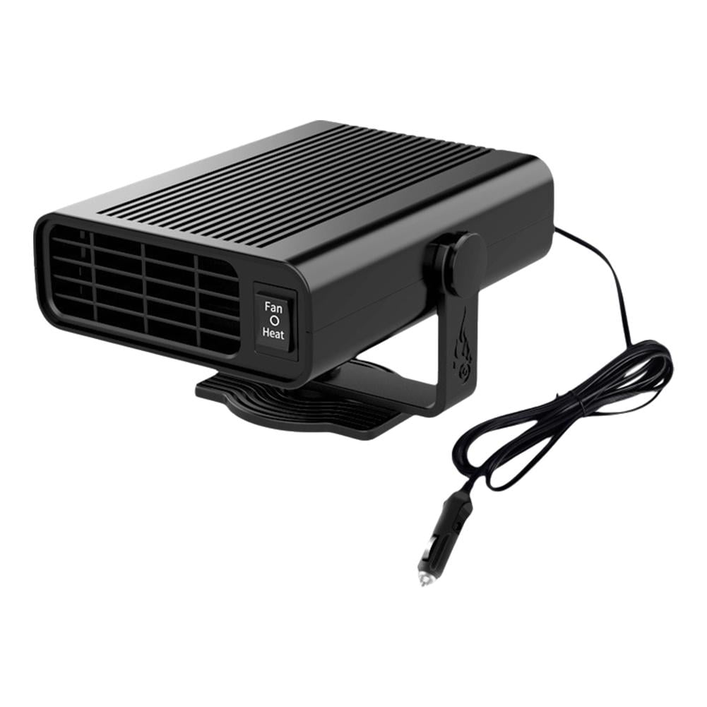 BQLQBQLQ 12V 24V Electric Car Heater Black White Defogger Portable ...